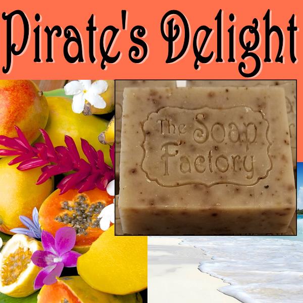 Pirate's Delight Skin Polishing Bar Soap | The Soap Factory